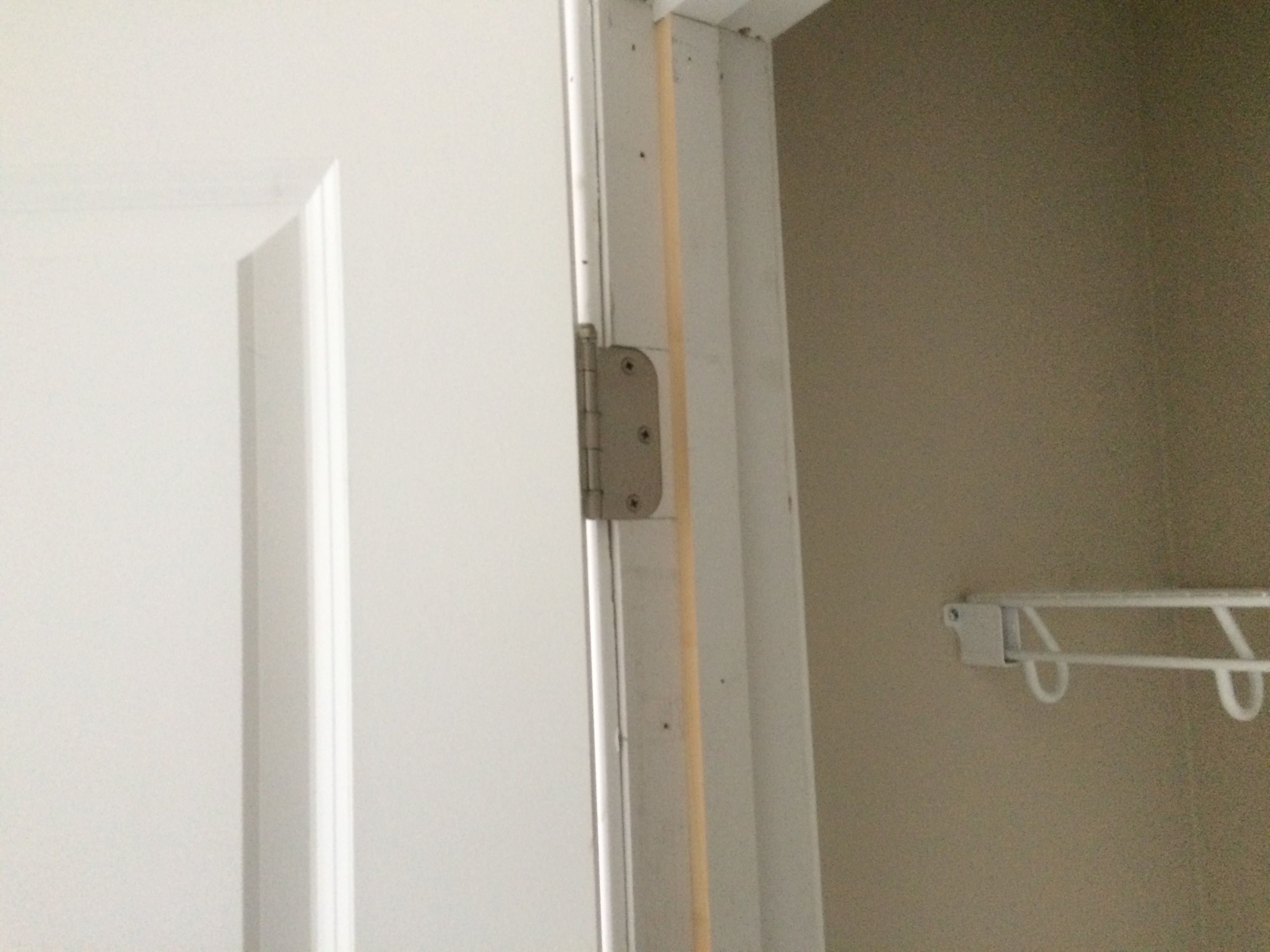 replacing one side of a broken door jam. – Frank Canada